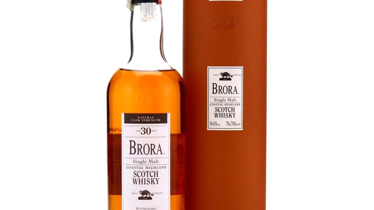 Brora 30 Year Old Natural Cask Strength Whisky | Whisky Auctioneer