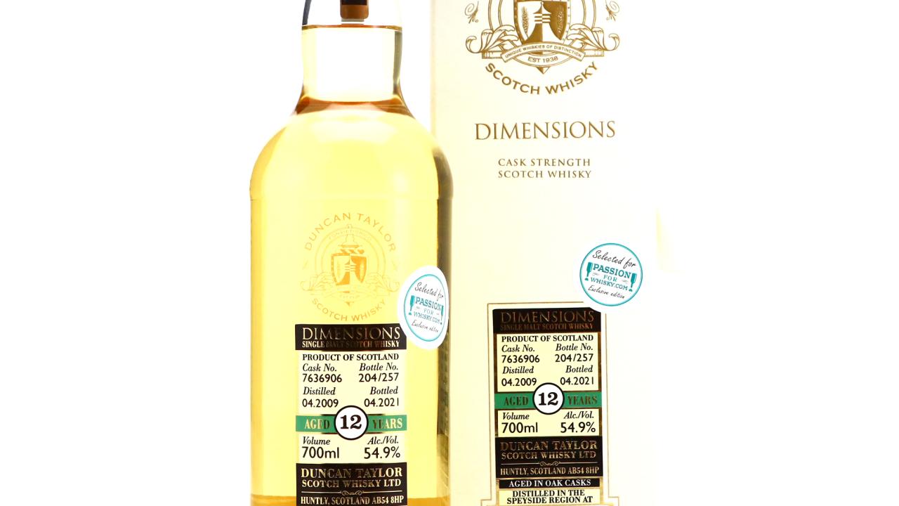 Linkwood 2009 Duncan Taylor 12 Year Old Dimensions Whisky | Whisky ...