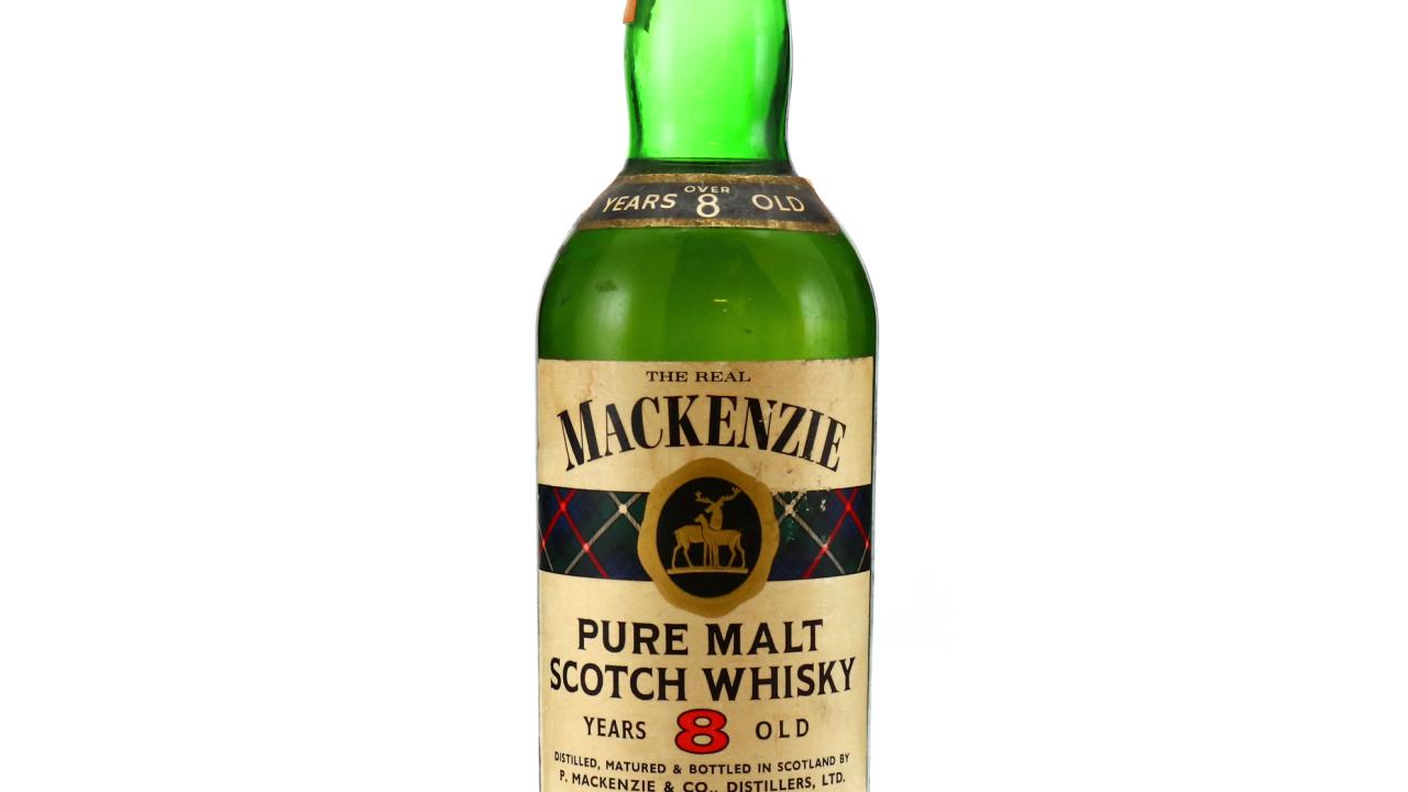 The Real MacKenzie 8 Year Old Pure Malt circa 1970s Whisky | Whisky ...