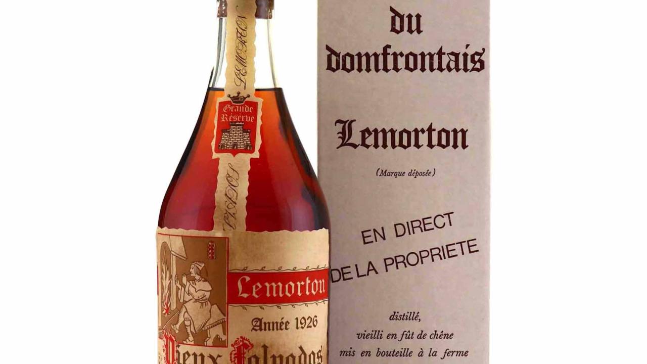 Lemorton Calvados-Domfrontais 1926 Whisky | Whisky Auctioneer