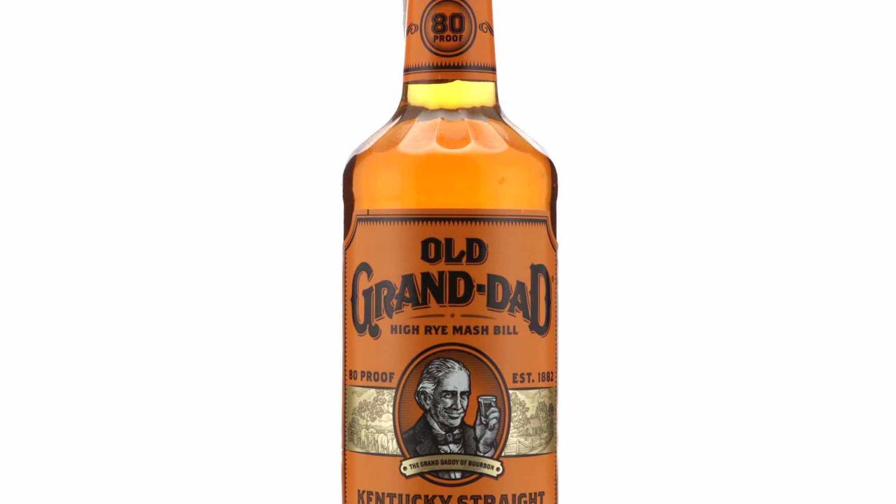 Old Grand-Dad Kentucky Straight Bourbon 80 Proof 70cl Whisky | Whisky ...