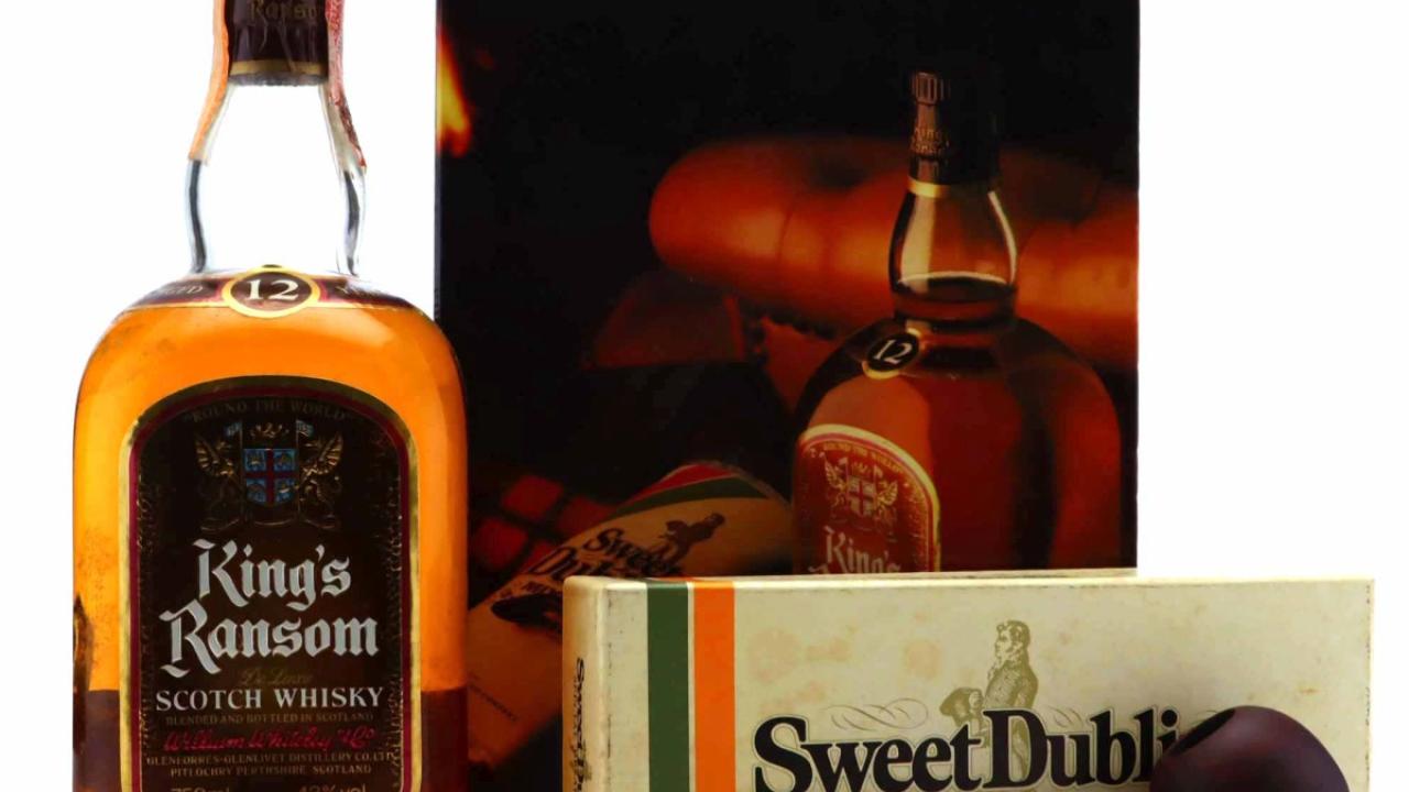 King's Ransom 12 Year Old Gift Set 1980s Whisky | Whisky Auctioneer