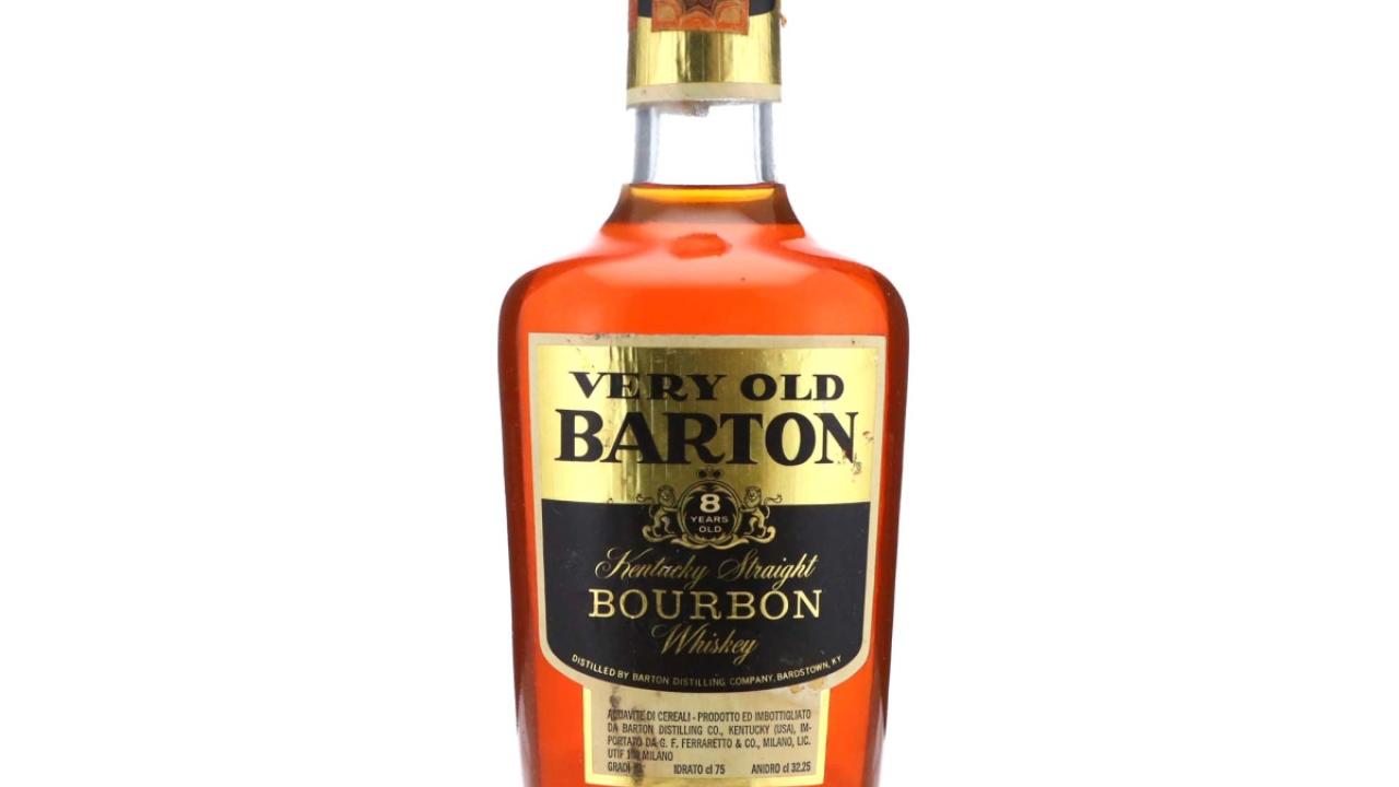 Very Old Barton 8 Year Old Old Kentucky Straight Bourbon 1970s ...