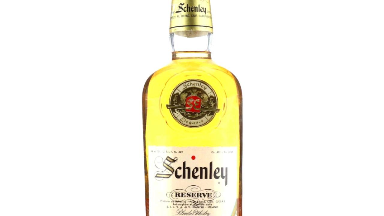 Schenley Reserve 1960s / Bianchi Import Whisky | Whisky Auctioneer