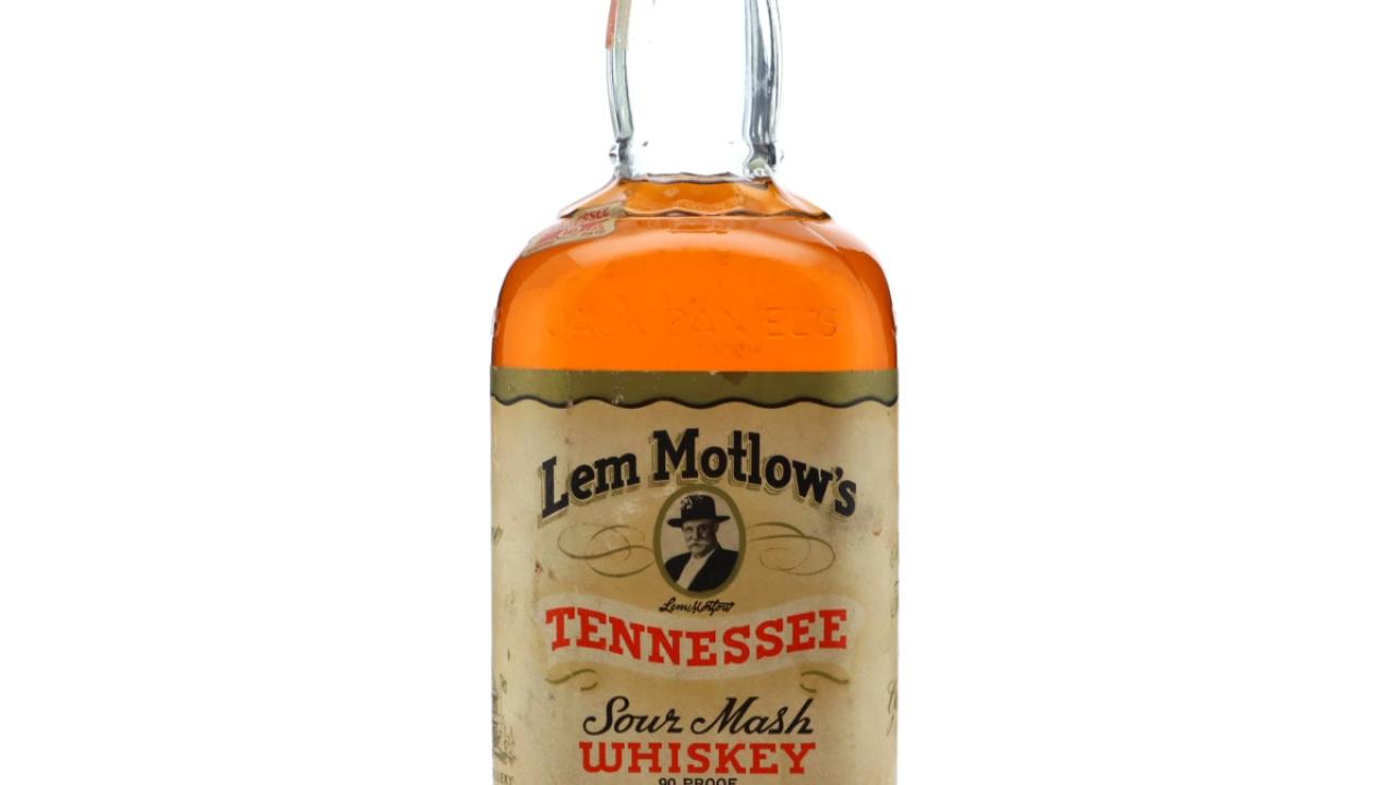 Lem Motlow's 1 Year Old Tennessee Whiskey 90 Proof 1980s 1 litre Whisky ...
