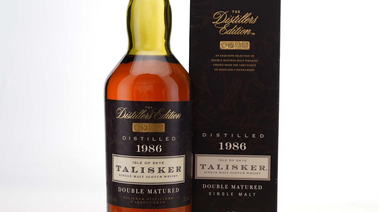 Talisker 1986 Distillers Edition 1 Litre / Inaugural Release Whisky ...