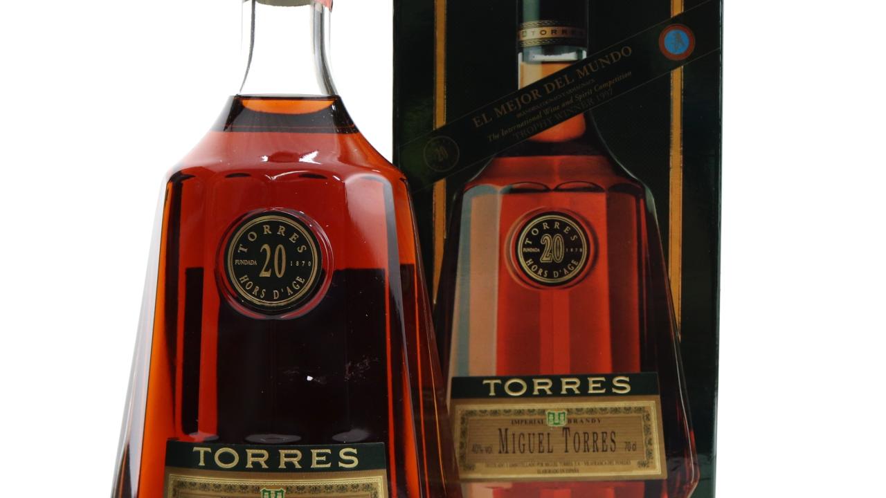 Torres 20 Year Old Hors D'Age Brandy Whisky | Whisky Auctioneer