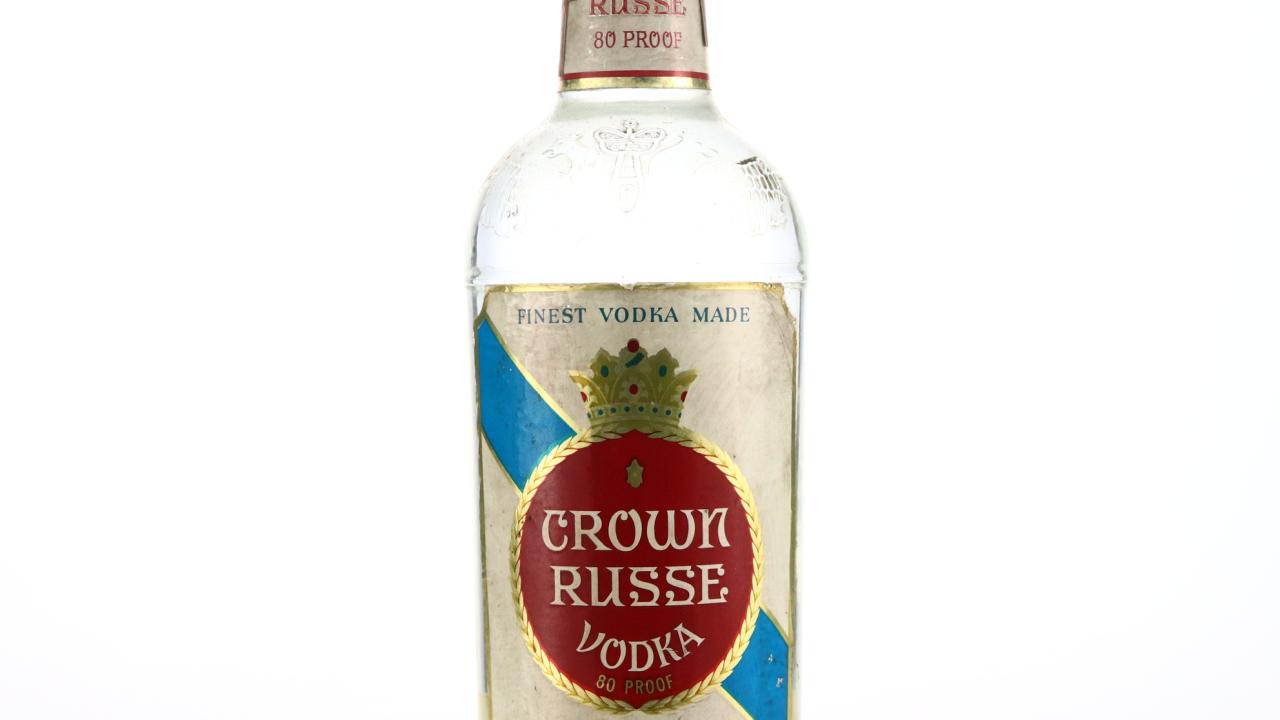 Crown Russe Vodka 1980s Whisky | Whisky Auctioneer