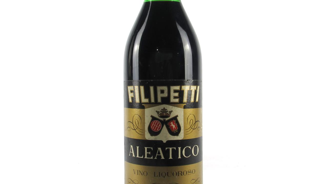 Filipetti Aleatico Vino Liquoroso 1960's Whisky | Whisky Auctioneer
