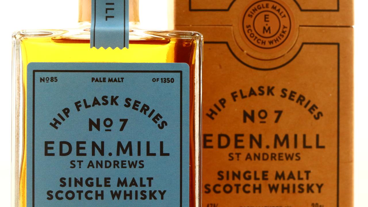 Eden Mill Single Malt Hip Flask Series No.7 - PX Hogshead Whisky ...