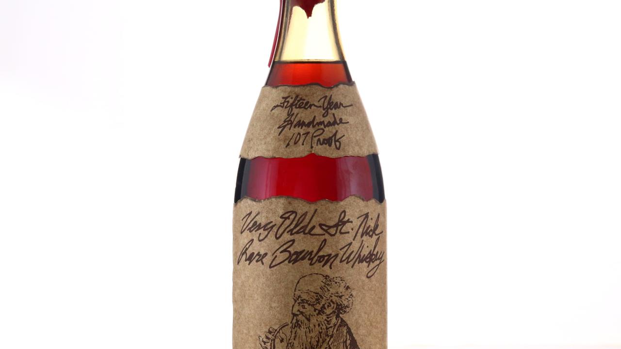 Very Olde St. Nick 15 Year Old Bourbon 107 Proof - Van Winkle Whisky ...