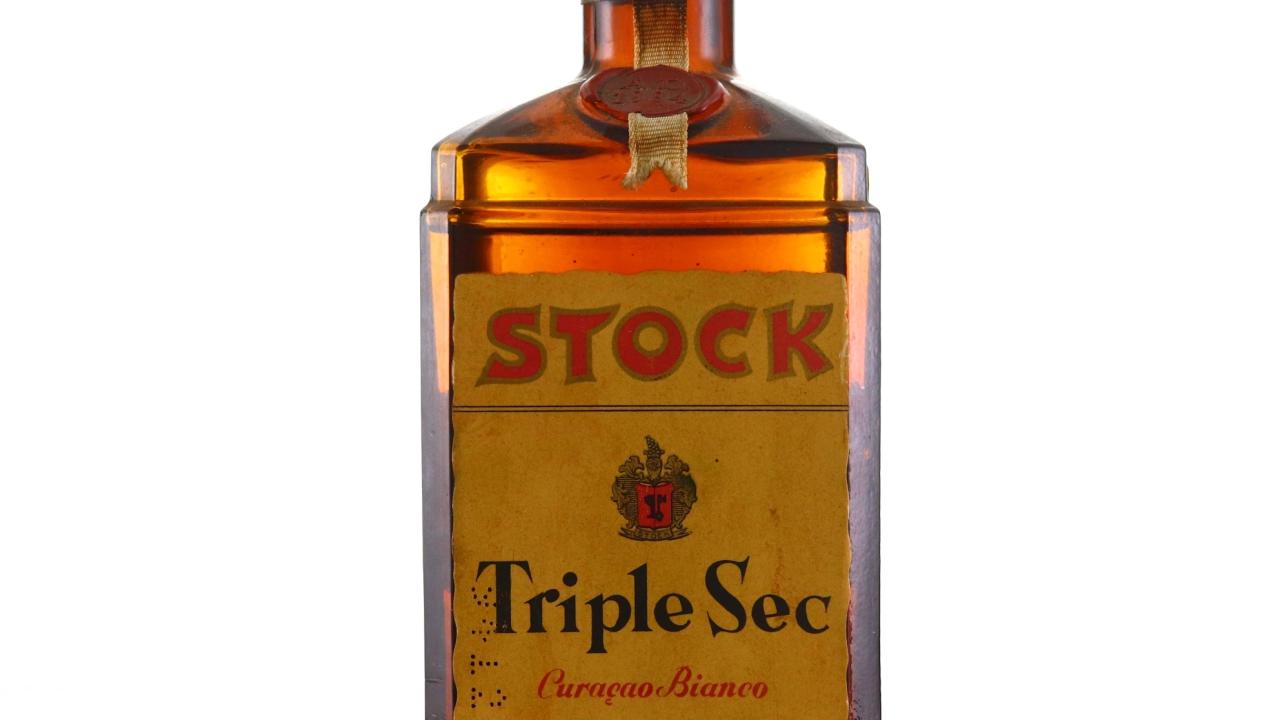 Stock Triple Sec Liqueur Whisky | Whisky Auctioneer