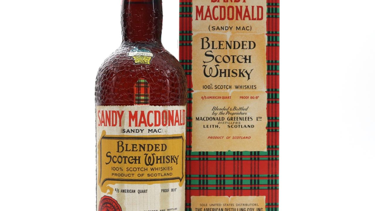 Sandy MacDonald Scotch Whisky Whisky | Whisky Auctioneer