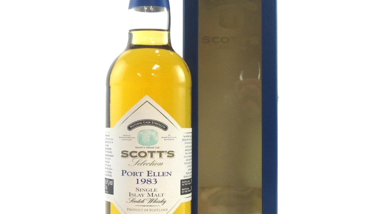 Port Ellen 1983 Scott's Selection Cask Strength Whisky | Whisky Auctioneer