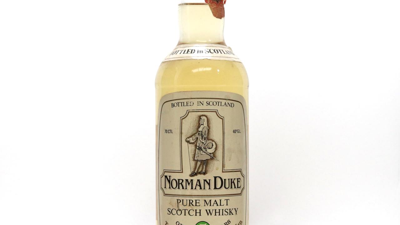 Norman Duke 5 Year Old Whisky 1990s Whisky | Whisky Auctioneer
