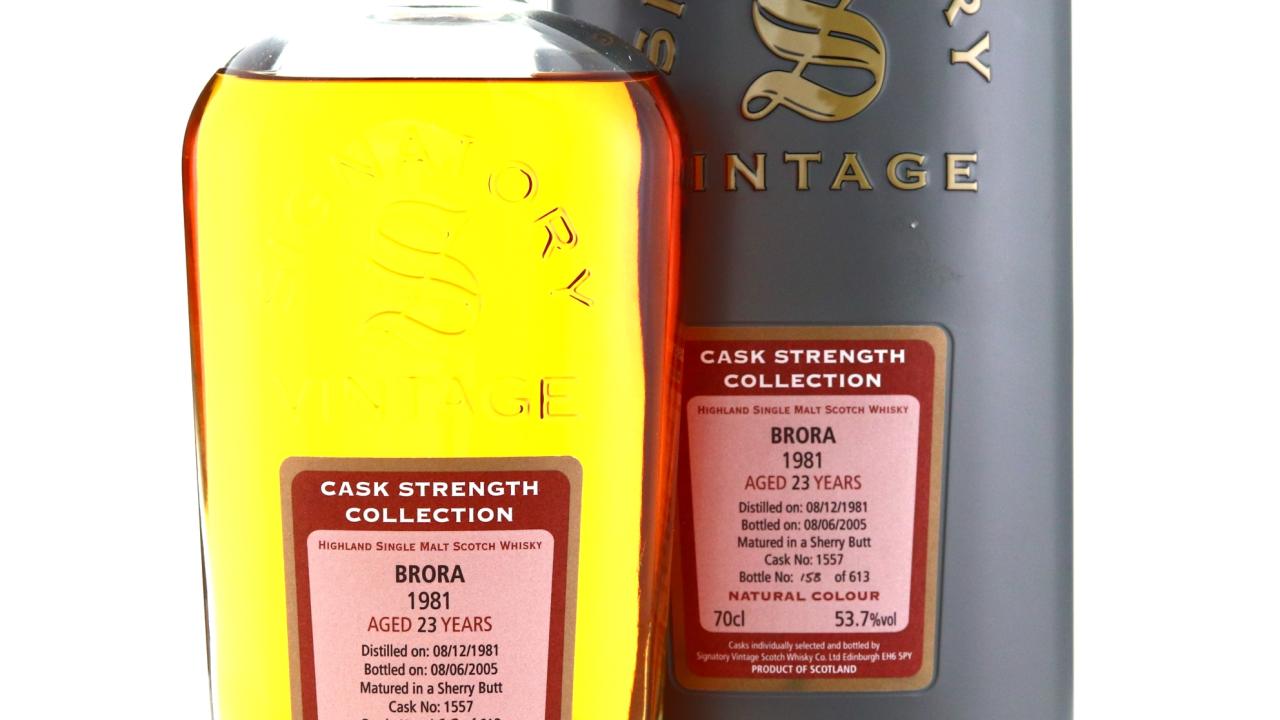 Brora 1981 Cask Strength Collection 23 Year Old Whisky | Whisky Auctioneer