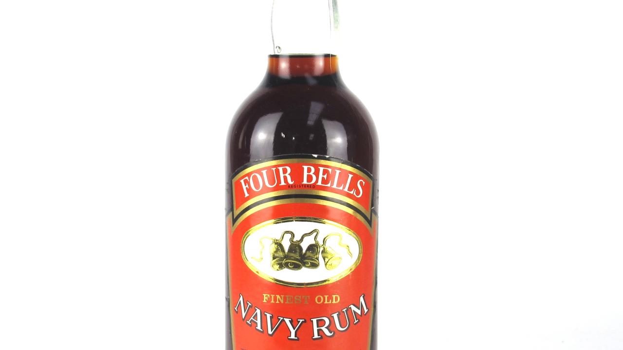 Four Bells Navy Rum 1970s Whisky | Whisky Auctioneer