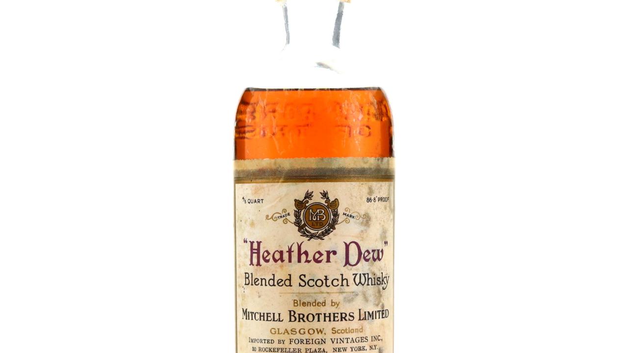 Heather Dew Scotch Whisky circa -40s Whisky | Whisky Auctioneer
