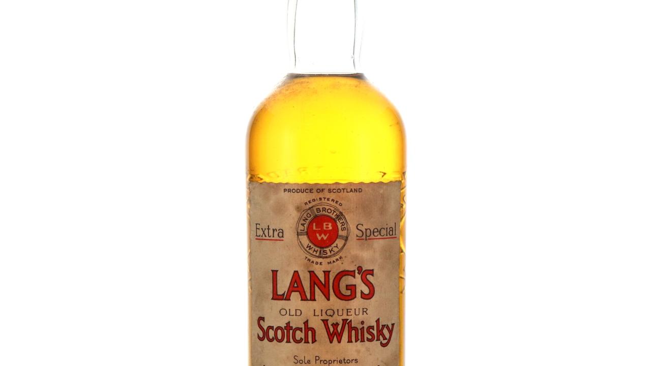 Lang's Extra Special Old Scotch 1950s/1960s Whisky | Whisky Auctioneer