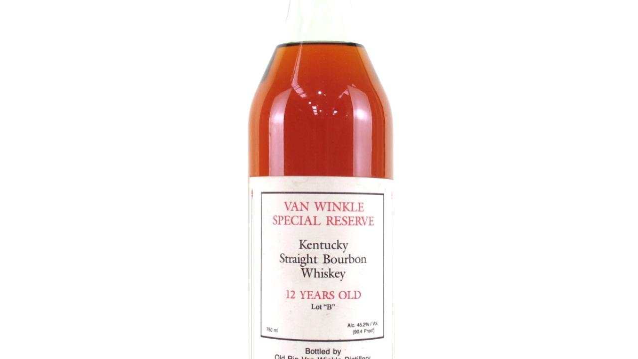 Pappy Van Winkle 12 Year Old Special Reserve 1990s Whisky | Whisky ...