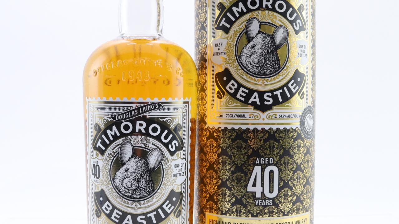 Timorous Beastie 40 Year Old Whisky | Whisky Auctioneer