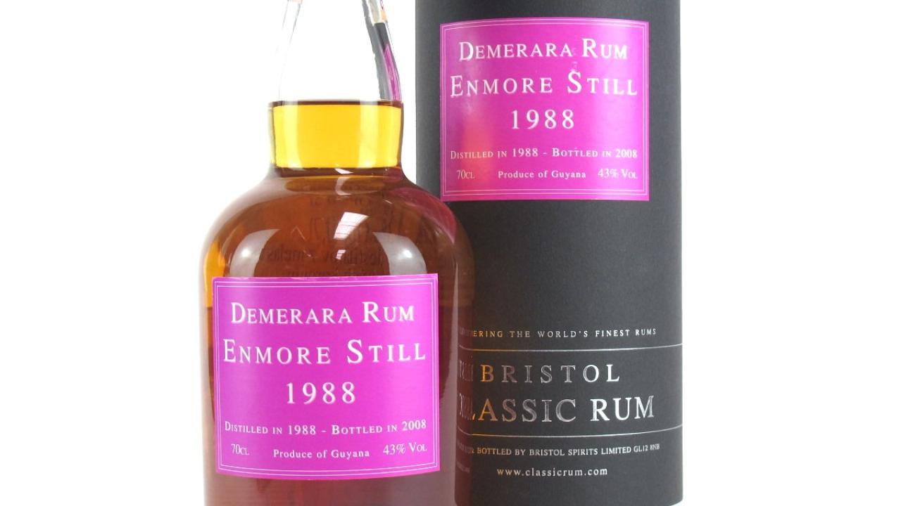 Enmore Still 1988 Bristol Classic Rum Whisky | Whisky Auctioneer
