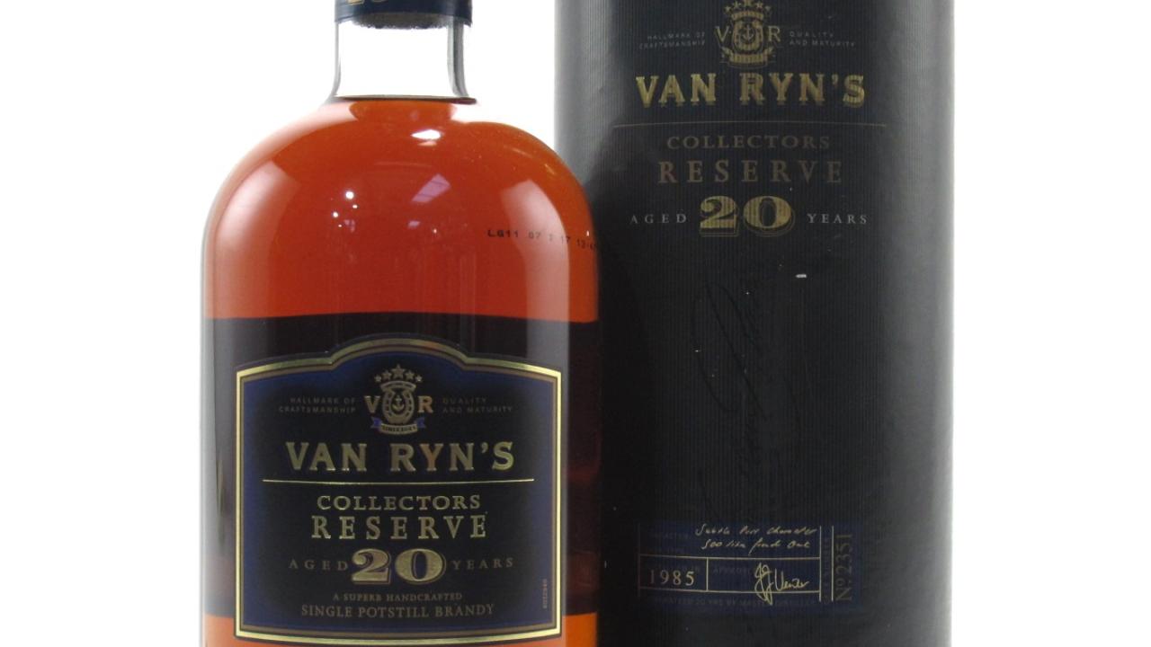 Van Ryn's 1985 Collectors Reserve 20 Year Old Brandy Whisky | Whisky ...