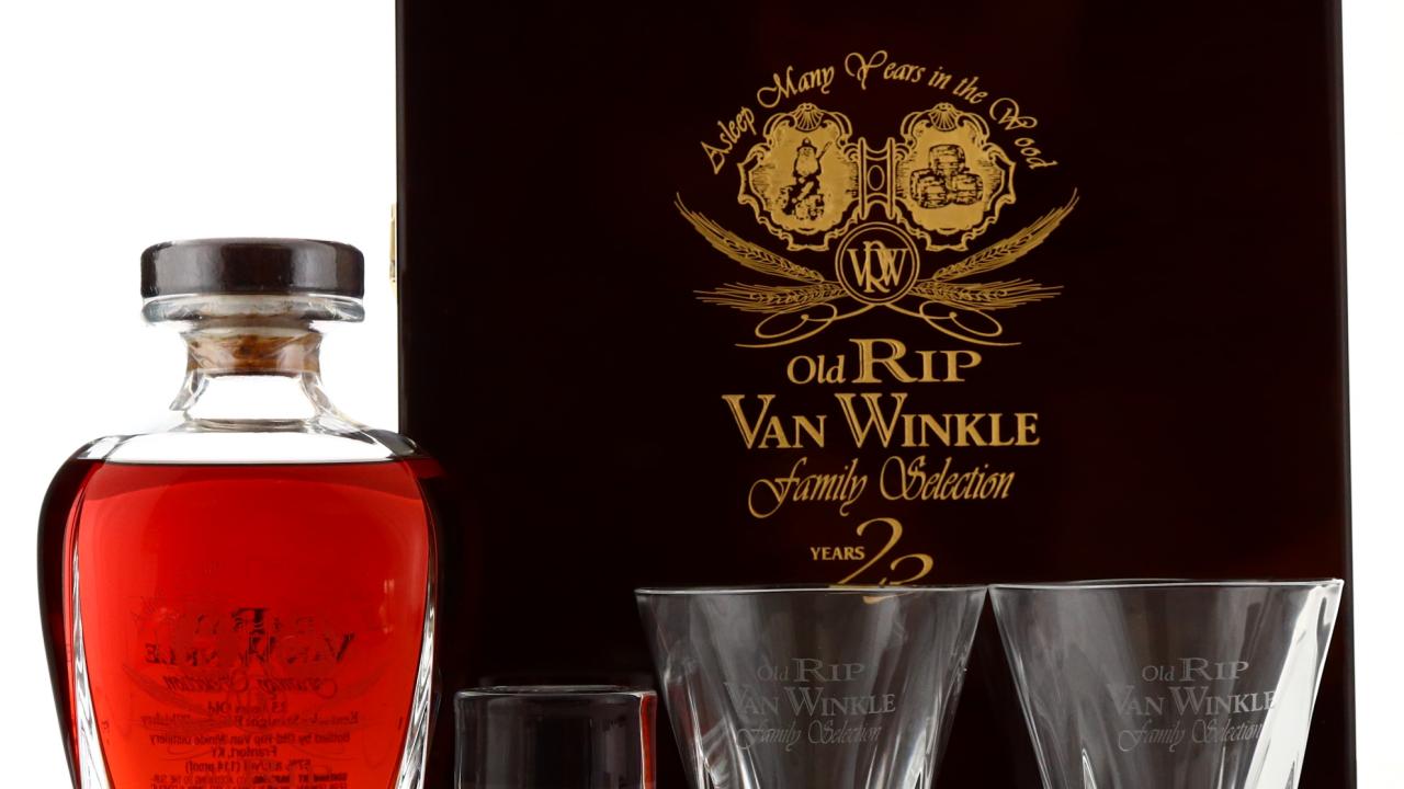 Old Rip Van Winkle 23 Year Old Family Selection Whisky | Whisky Auctioneer