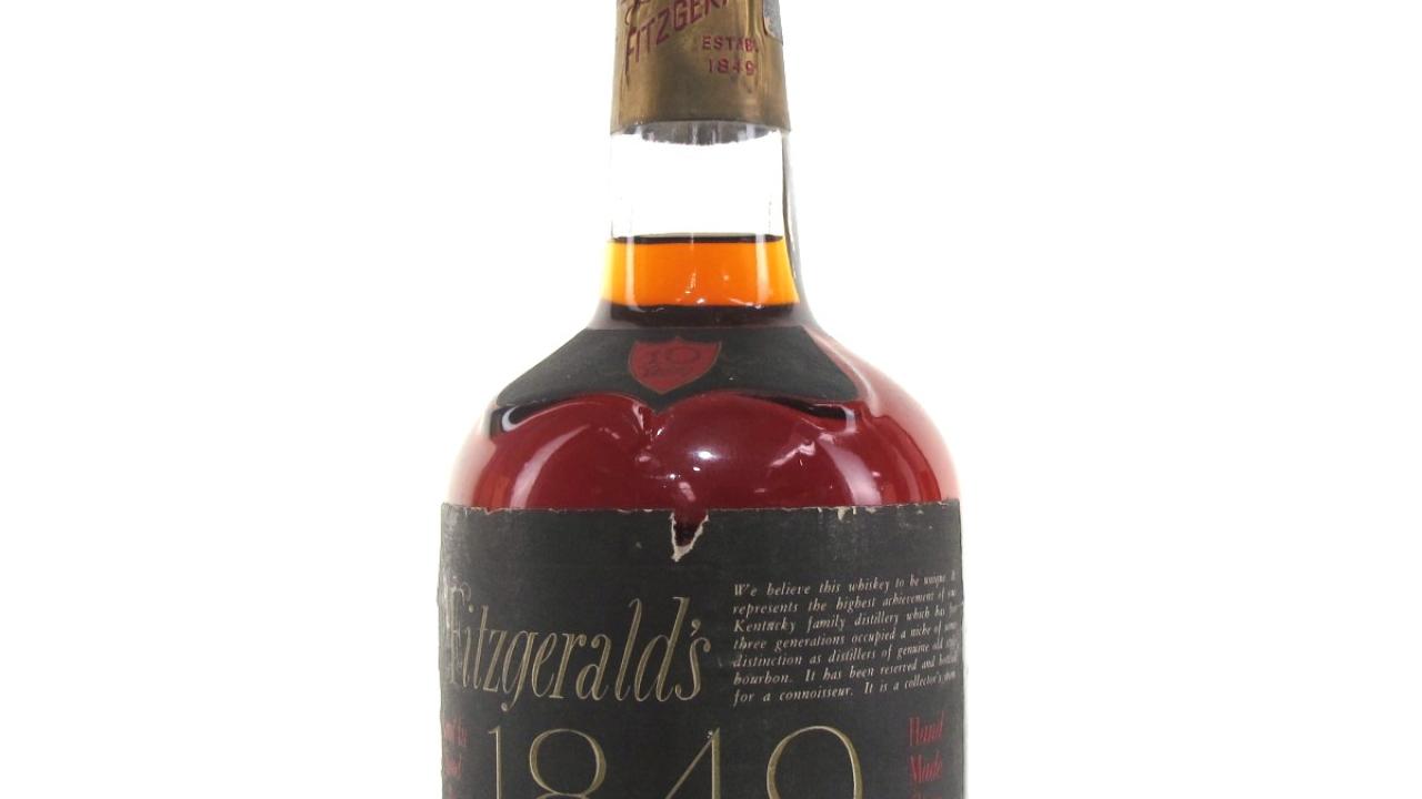 Old Fitzgerald 10 Year Old 1849 Bourbon 1970s Whisky | Whisky Auctioneer