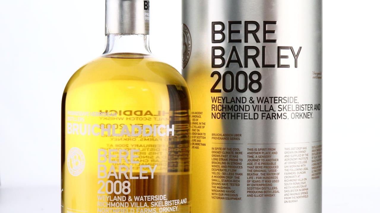 Bruichladdich 2008 Bere Barley Whisky | Whisky Auctioneer