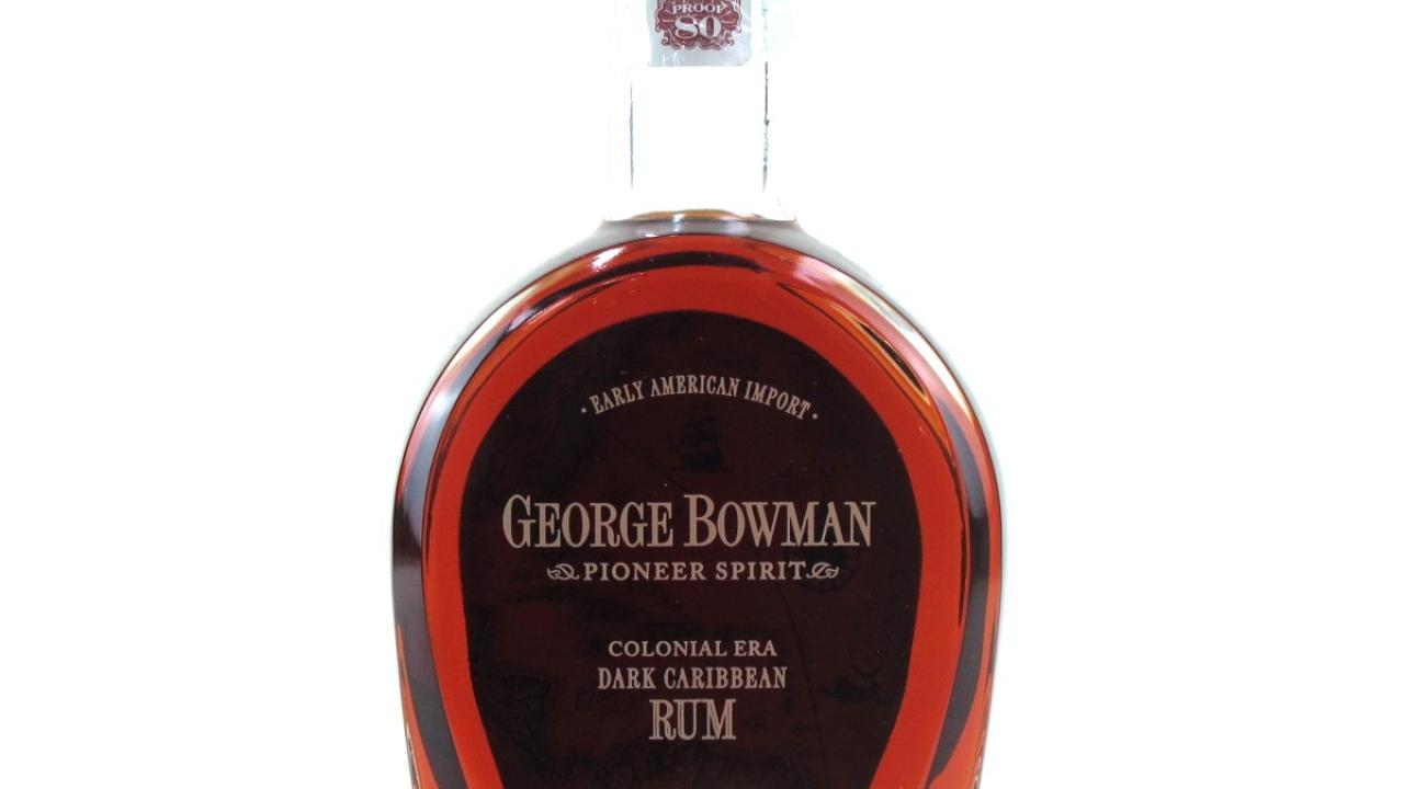 George Bowman Dark Caribbean Rum Whisky | Whisky Auctioneer