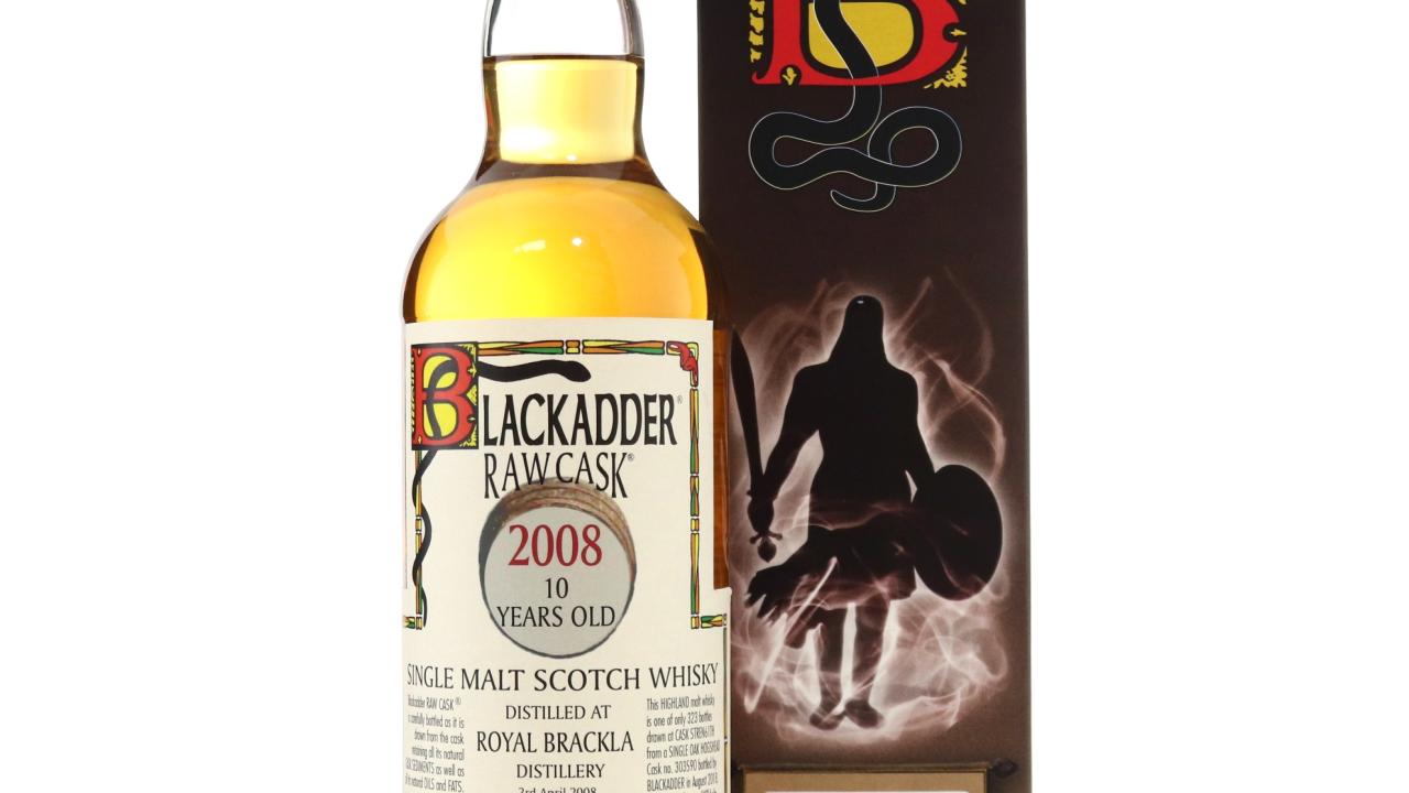 Royal Brackla 2008 Blackadder 10 Year Old / Raw Cask Whisky | Whisky ...
