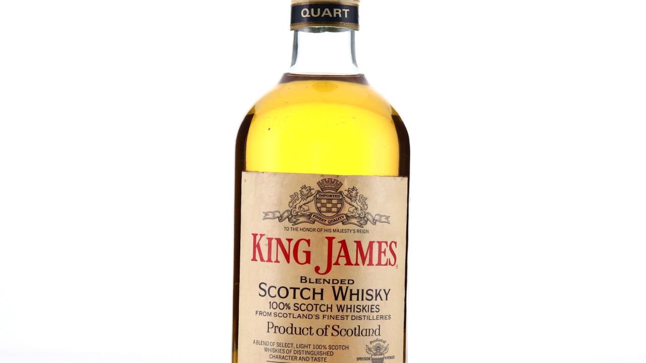 King James Scotch Whisky Quart 1976 Whisky | Whisky Auctioneer
