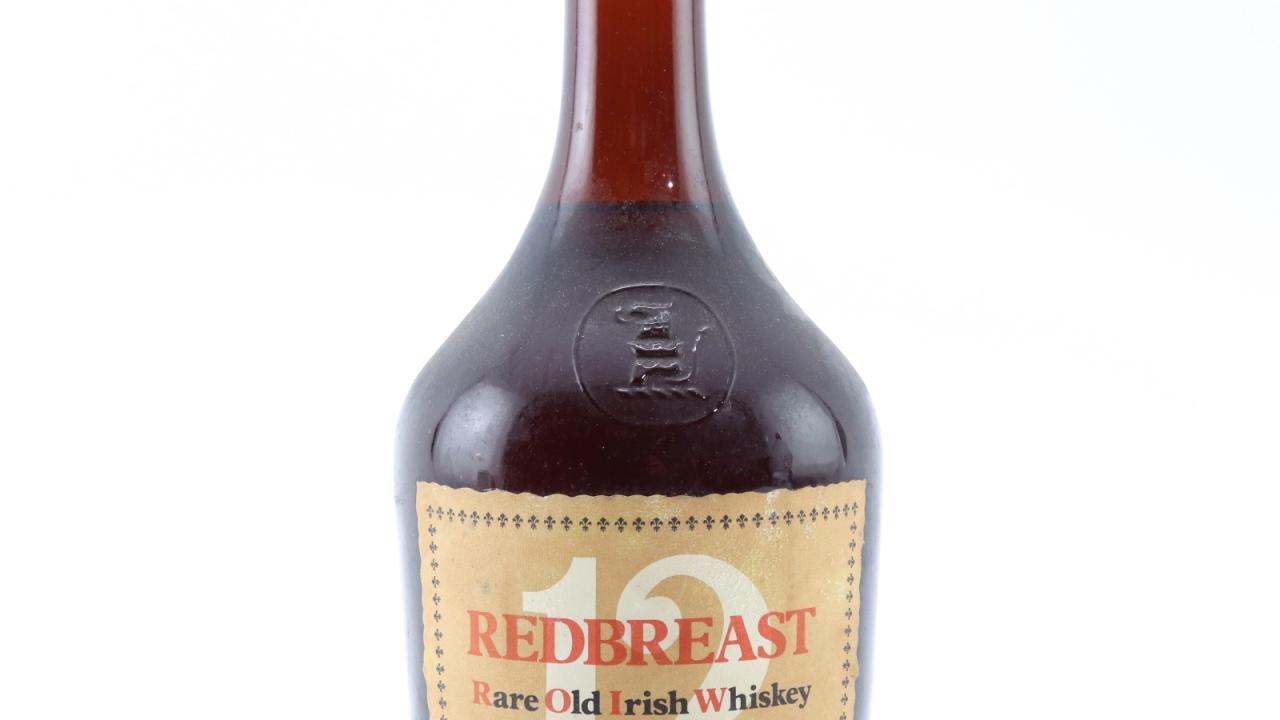 John Jameson & Son's Redbreast 12 Year Old circa 1978 / Gilbey's Whisky ...