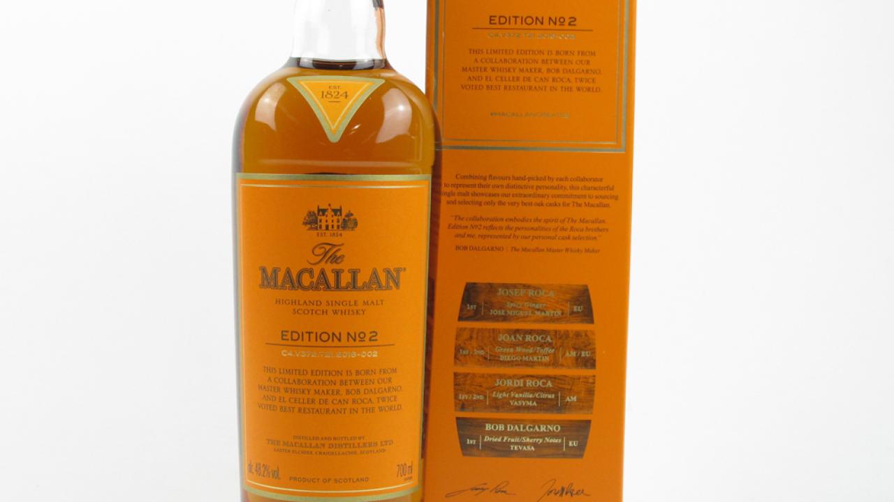Macallan No.2 Edition Whisky | Whisky Auctioneer
