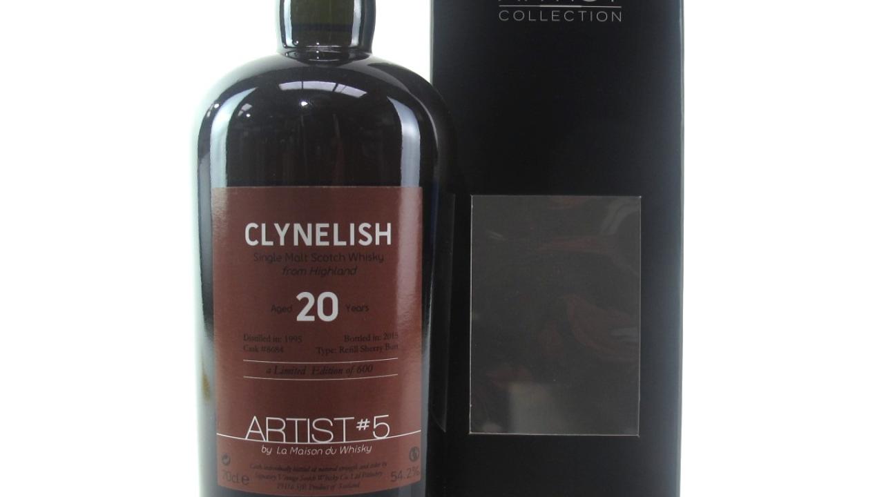 Clynelish 1995 Artist Collection 20 Year Old Whisky | Whisky Auctioneer