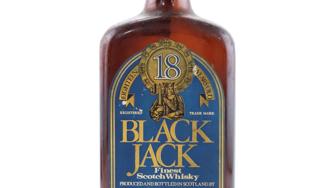 Black Jack 18 Year Old Blended Scotch Whisky Whisky | Whisky Auctioneer