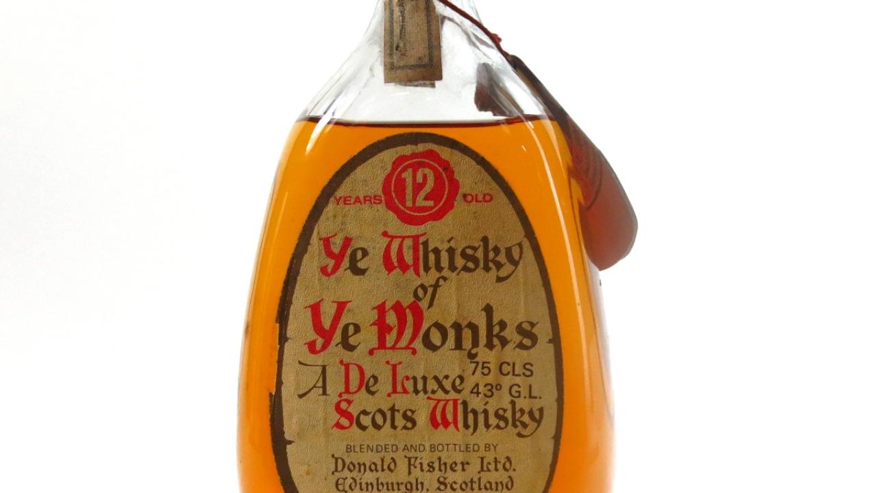 Ye Monks De Luxe Scotch Whisky Circa 1980s / Broken Seal Whisky ...