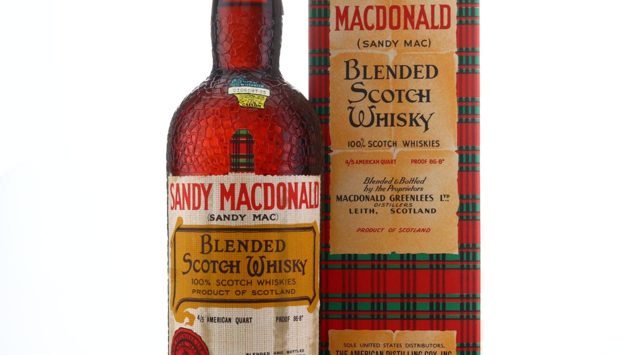 Sandy MacDonald Special Scotch Whisky circa Whisky | Whisky Auctioneer