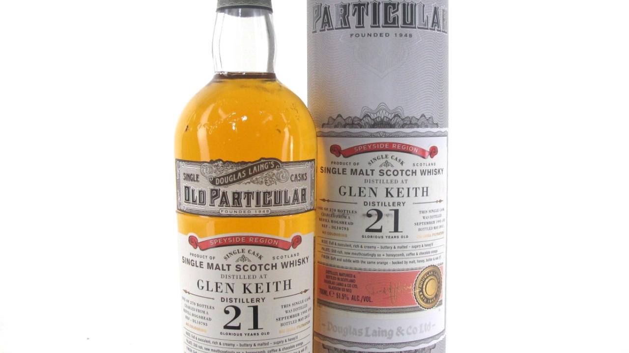 Glen Keith 1993 Douglas Laing 21 Year Old Whisky | Whisky Auctioneer