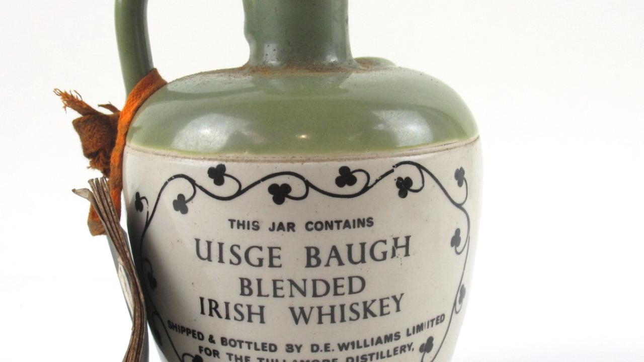 Tullamore Dew 12 Year Old Flagon 1960s Whisky | Whisky Auctioneer