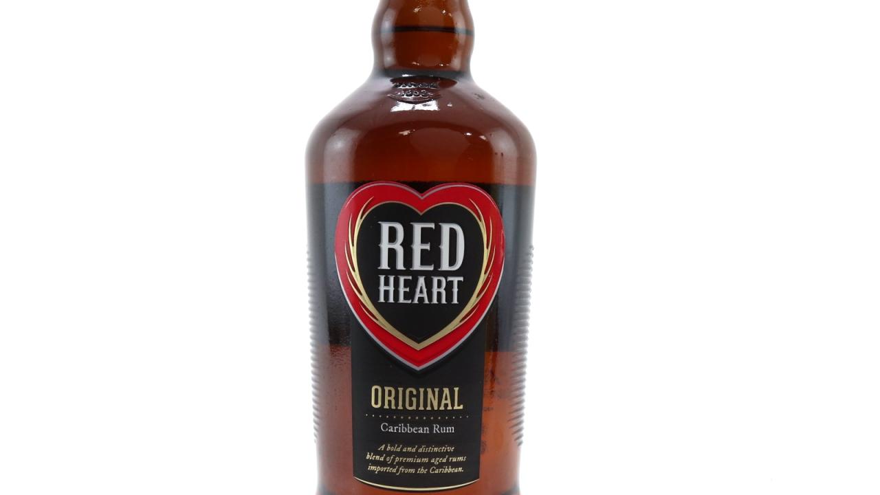 Red Heart Original Caribbean Rum Whisky | Whisky Auctioneer