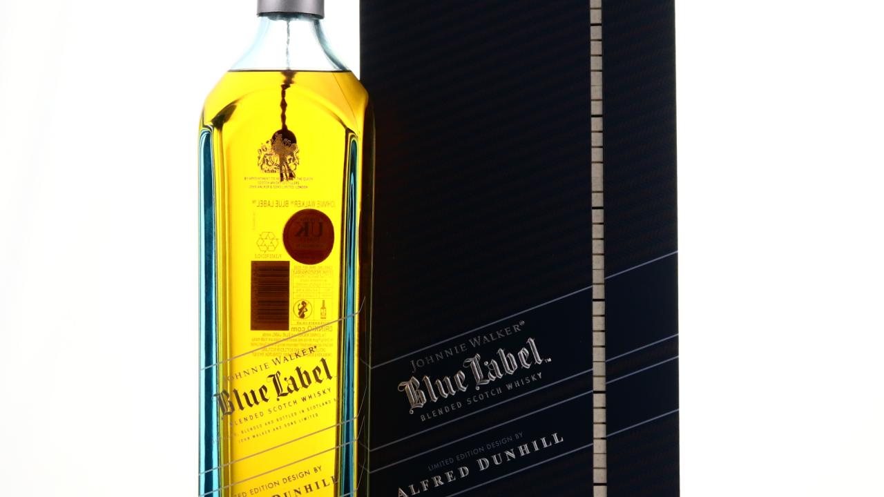 Johnnie Walker Blue Label Alfred Dunhill Edition Whisky | Whisky Auctioneer