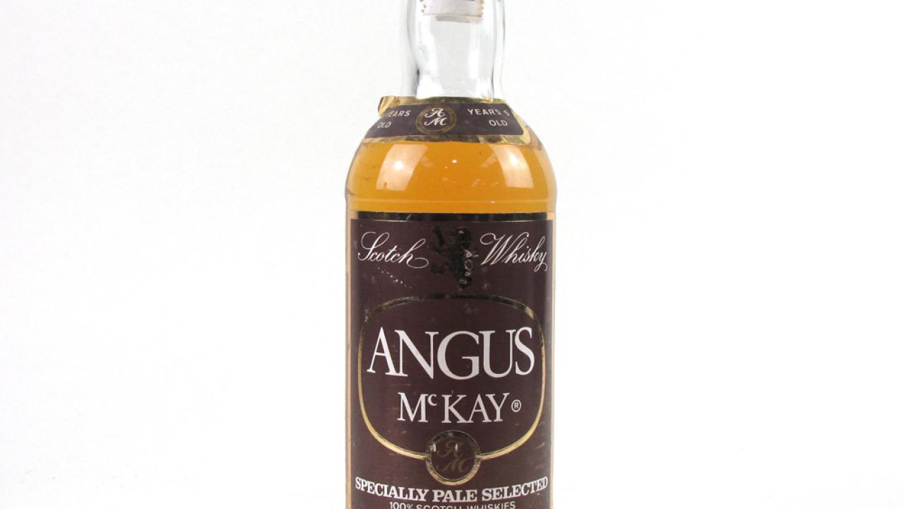 Angus McKay 5 Year Old Specially Pale Selected Scotch Whisky Whisky ...