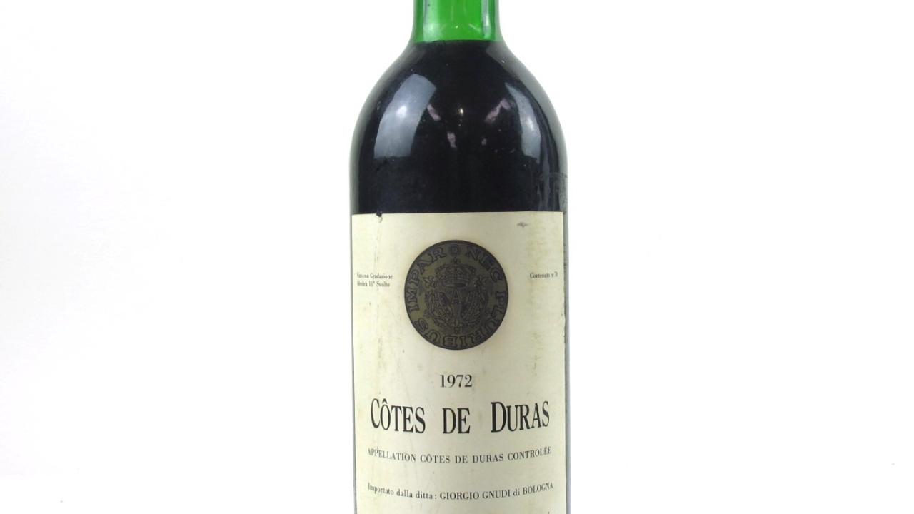 Henri Marsal Cotes de Duras 1972 Whisky | Whisky Auctioneer