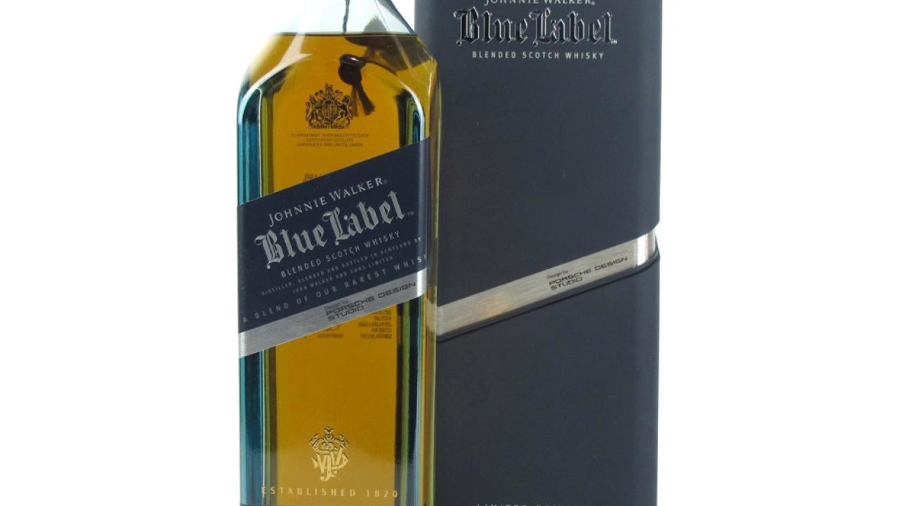 Johnnie Walker Blue Label Porsche Design Chiller 75cl South American ...