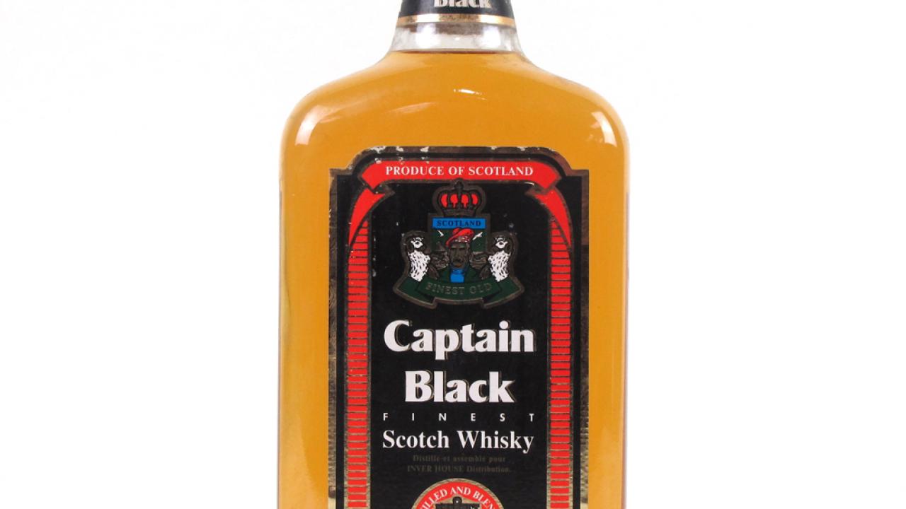 Captain Black Blended Scotch Whisky Whisky | Whisky Auctioneer