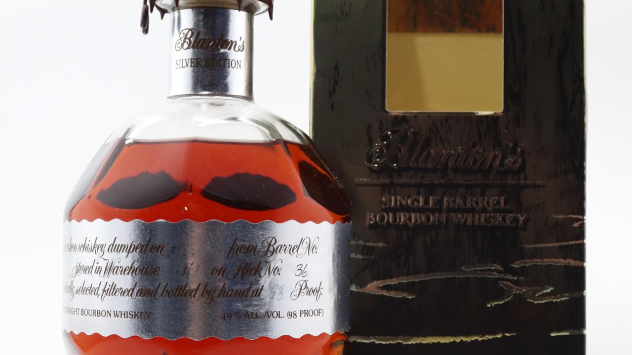 Blanton's Silver Edition Single Barrel Bourbon Whisky | Whisky Auctioneer