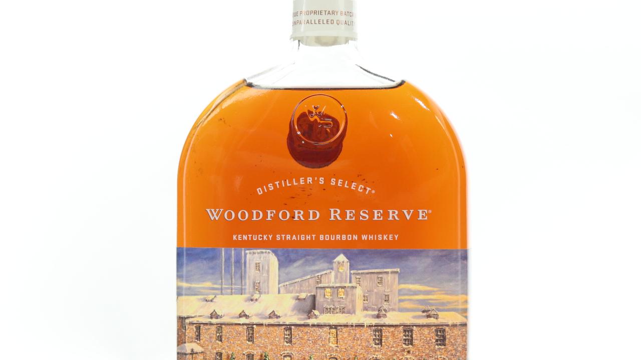 Woodford Reserve Distiller’s Select 1 Litre / Historic Distillery Label ...