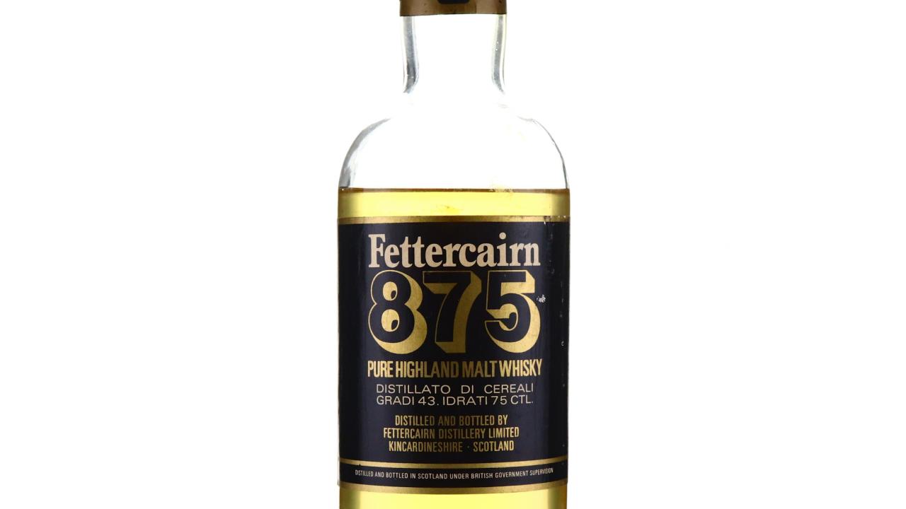Old Fettercairn 875 8 Year Old 1970s Whisky | Whisky Auctioneer